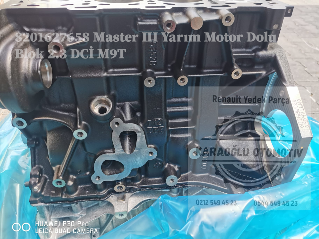 MASTER 3 M9T DOLU BLOK YARIM MOTOR 8201627658 - Karaoğlu Yedek Parça