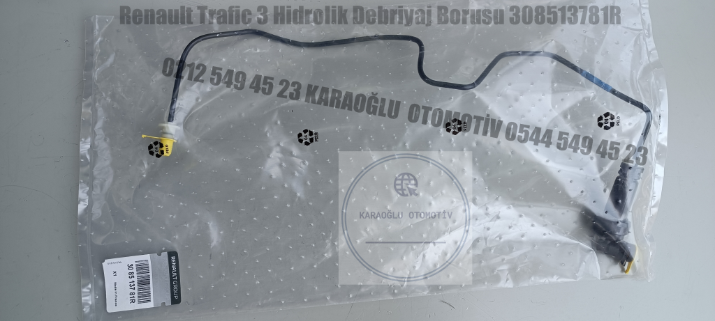 308513781R Renault Trafic III Hidrolik Debriyaj Borusu - Karaoğlu Yedek ...