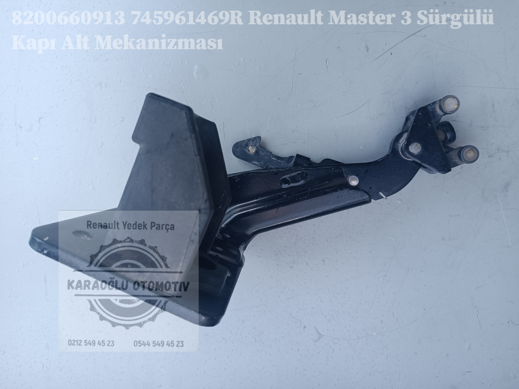 Master III Sürgülü Kapı Alt Mekanizması 745961469R 8200660913 ...