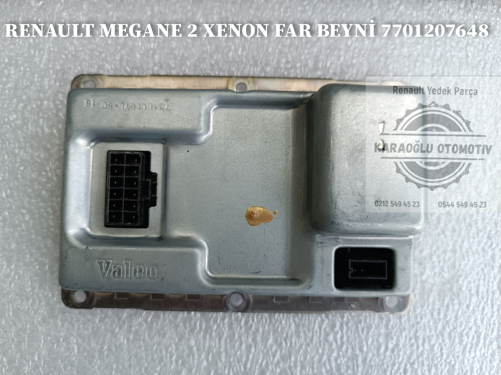 RENAULT MEGANE 2 XENON FAR BEYNİ 7701207648 - Karaoğlu Yedek Parça