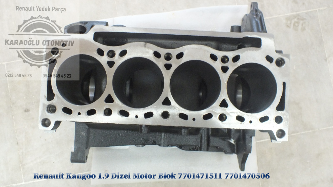 Renault Kangoo 1.9 Dizel Motor Blok 7701471511 7701470506 - Karaoğlu ...