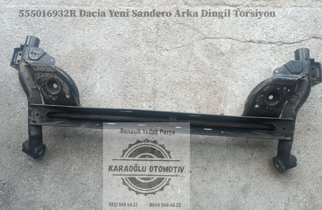 555016932R Dacia Yeni Sandero Arka Dingil Torsiyon - Karaoğlu Yedek Parça