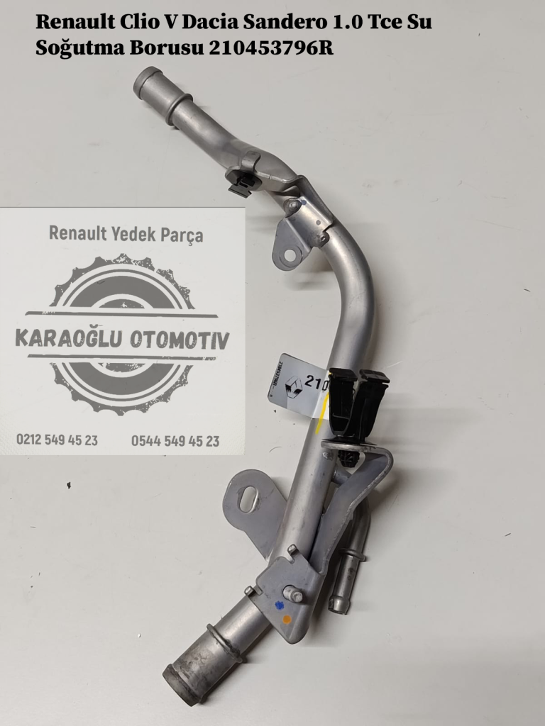 Renault Clio 5 Dacia Sandero 1.0 Tce Su Soğutma Borusu 210453796R ...