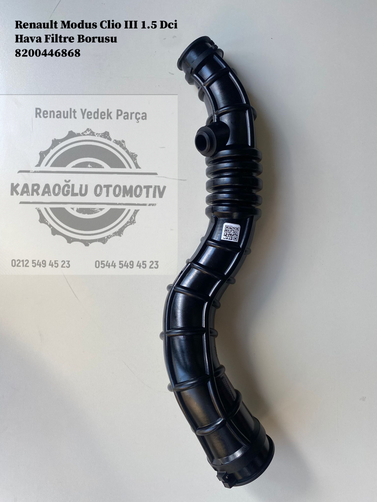Renault Clio 3 Modus 1.5 Dci Hava Filtre Borusu 8200446868 - Karaoğlu ...